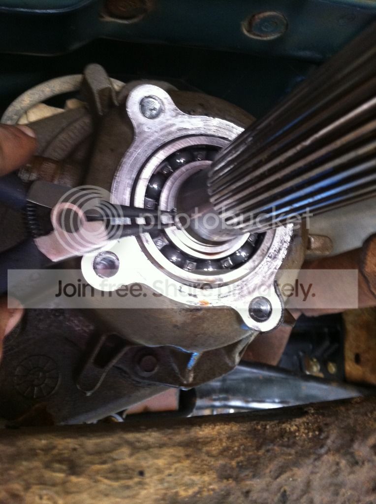 How To: NP233 output shaft swap | S-10 Forum