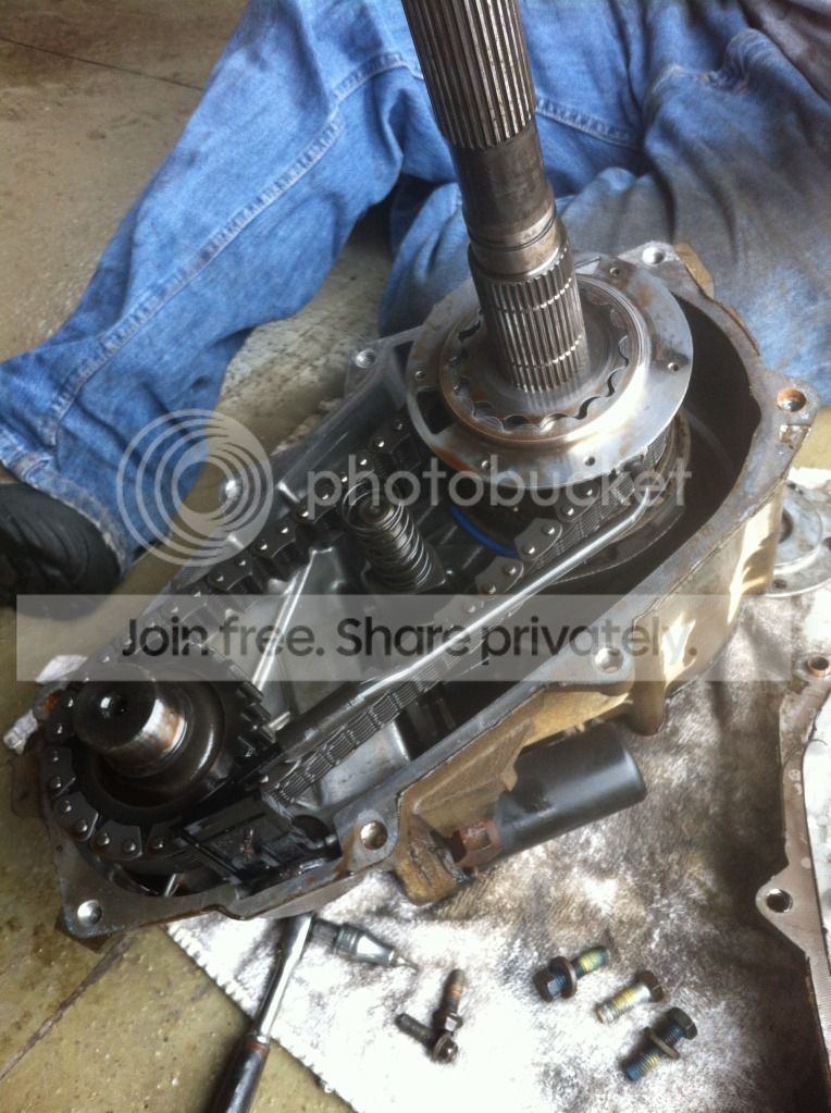 How To: NP233 output shaft swap | S-10 Forum